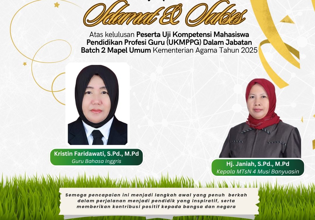 Selamat dan Sukses Lulus Uji Kompetensi Mahasiswa Pendidikan Profesi ...